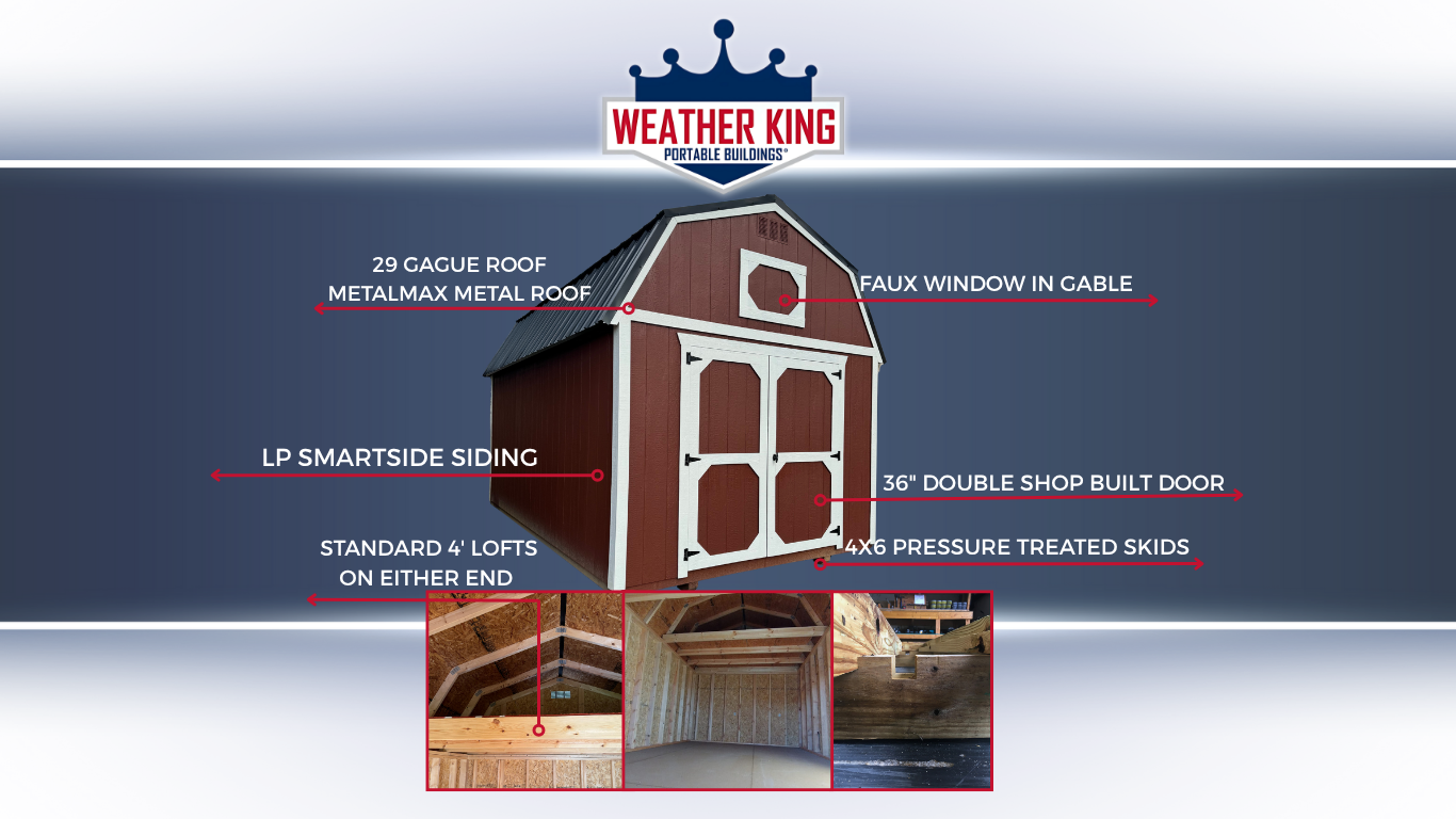 Lofted Barn | Weather King